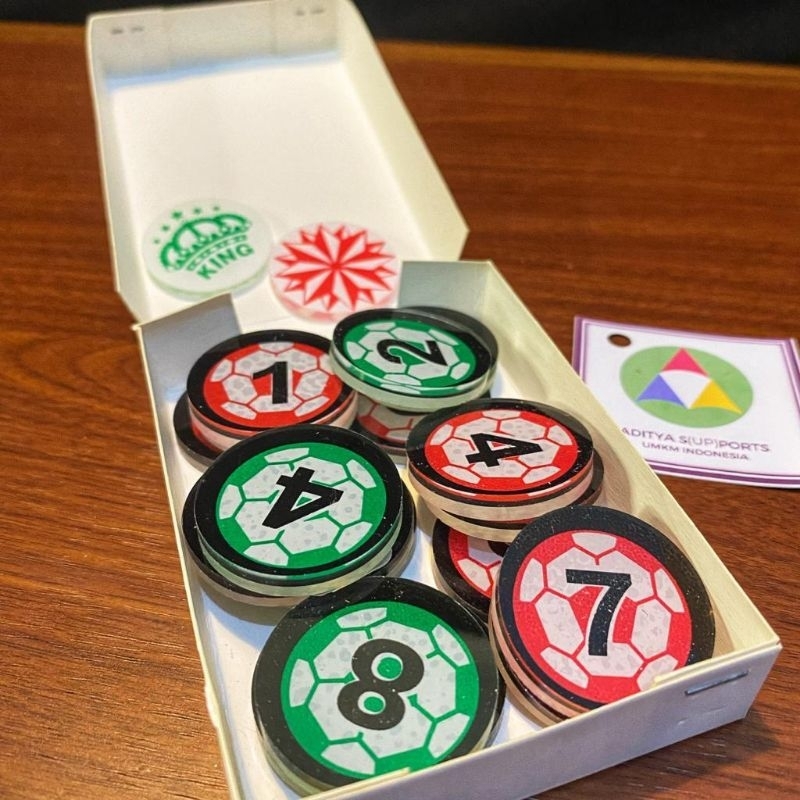 Jual Koin Karambol Biji Coin Krambol Keping Papan Meja Carrom Games ...
