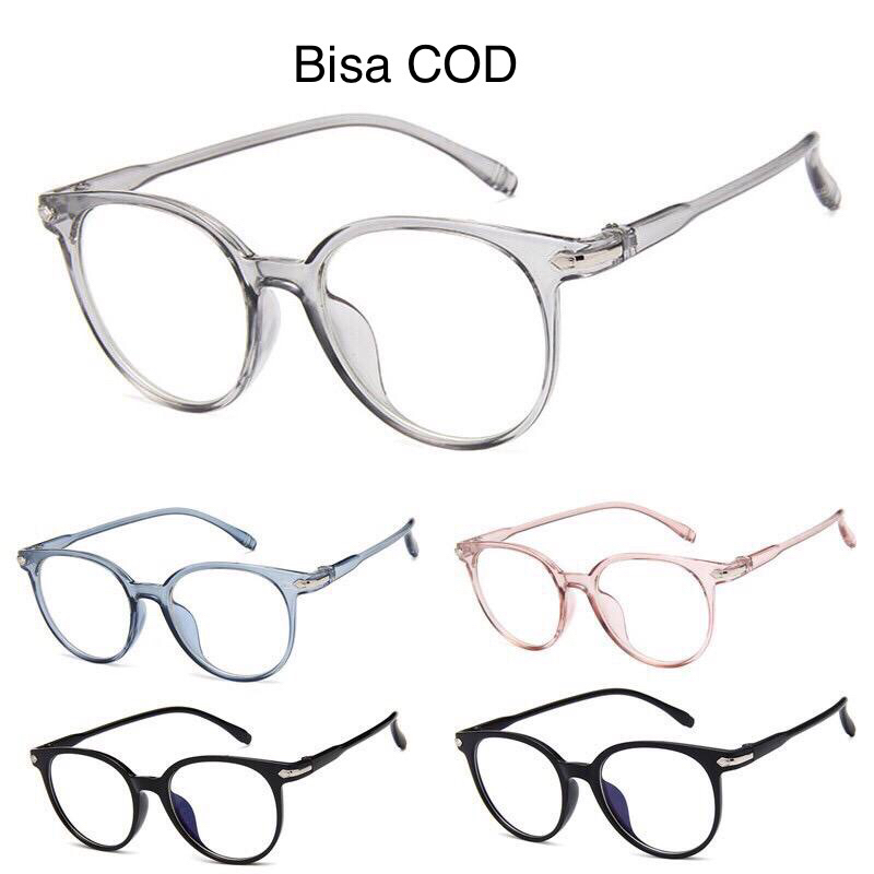 Jual Kacamata Anti Radiasi Pria Wanita Dewasa Anti Blue Ray Fashion ...