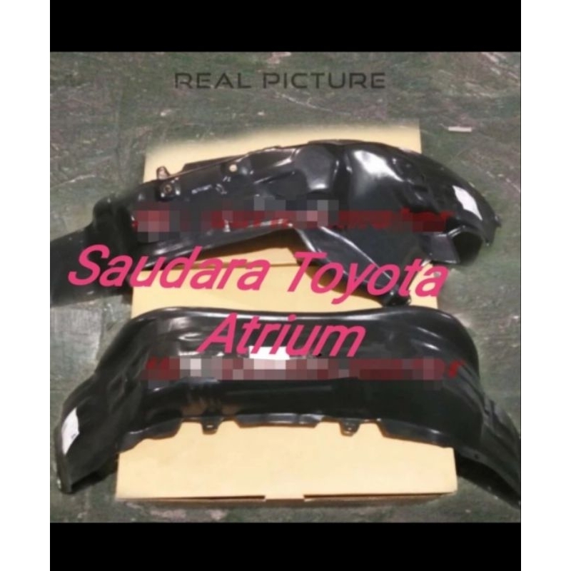 Jual INNER FENDER LINER FENDER SPAKBOR BELAKANG HILUX REVO 2016 2017 ...