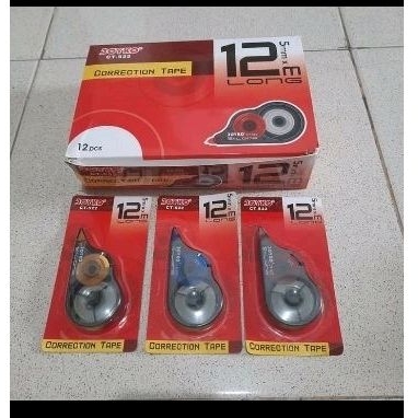 Jual Correction Tape Joyko CT-522 12M / Tipex Kertas Joyko CT-522 ...