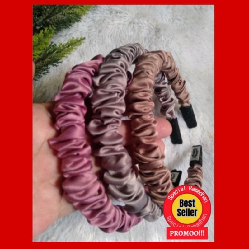 Jual BANDO IMUT SCRUNCHIE | bando korea | Shopee Indonesia