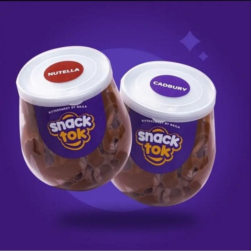 Jual (READY) Snacktok by najla/Snacktok Cadbury/Snacktok Nutella ...