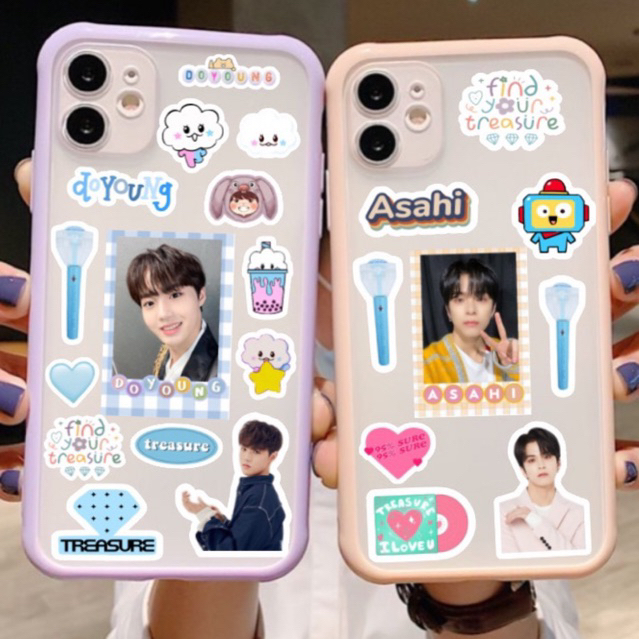 Jual Stiker TREASURE ( Sudah Cutting ) Aaesthetic Cute Deco Glossy / Sticker Teume Kpop Junkyu ...