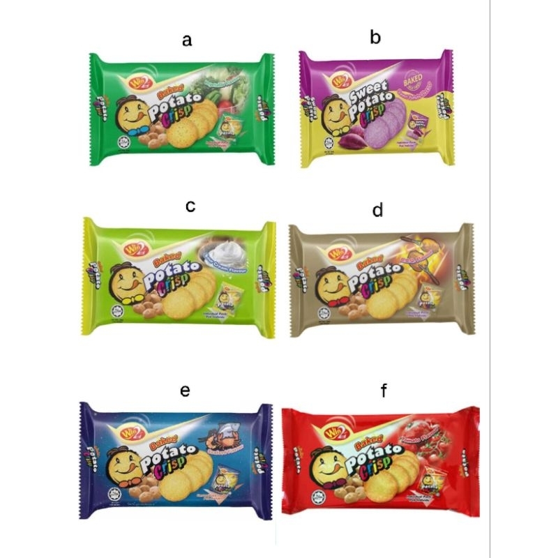 Jual WIN2 WIN WIN WINWIN BAKED POTATO CRISP / KERIPIK KENTANG BBQ ...