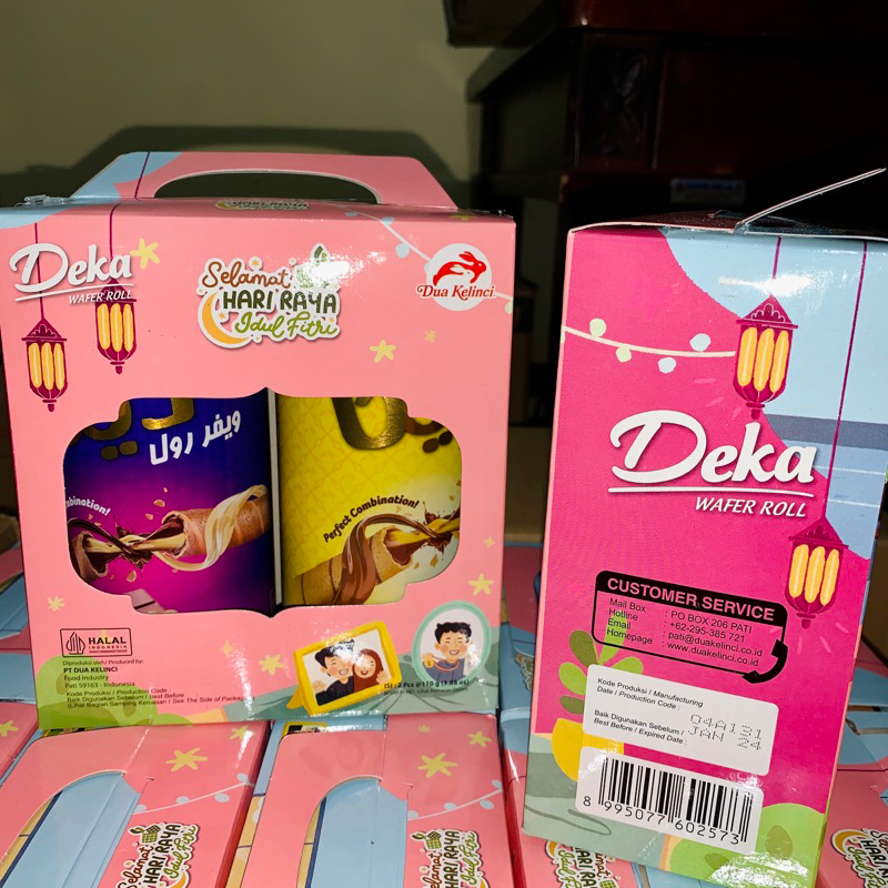 Jual Deka Astor Lebaran| Astor Deka Wafer Roll 360gr | Deka Kaleng ...