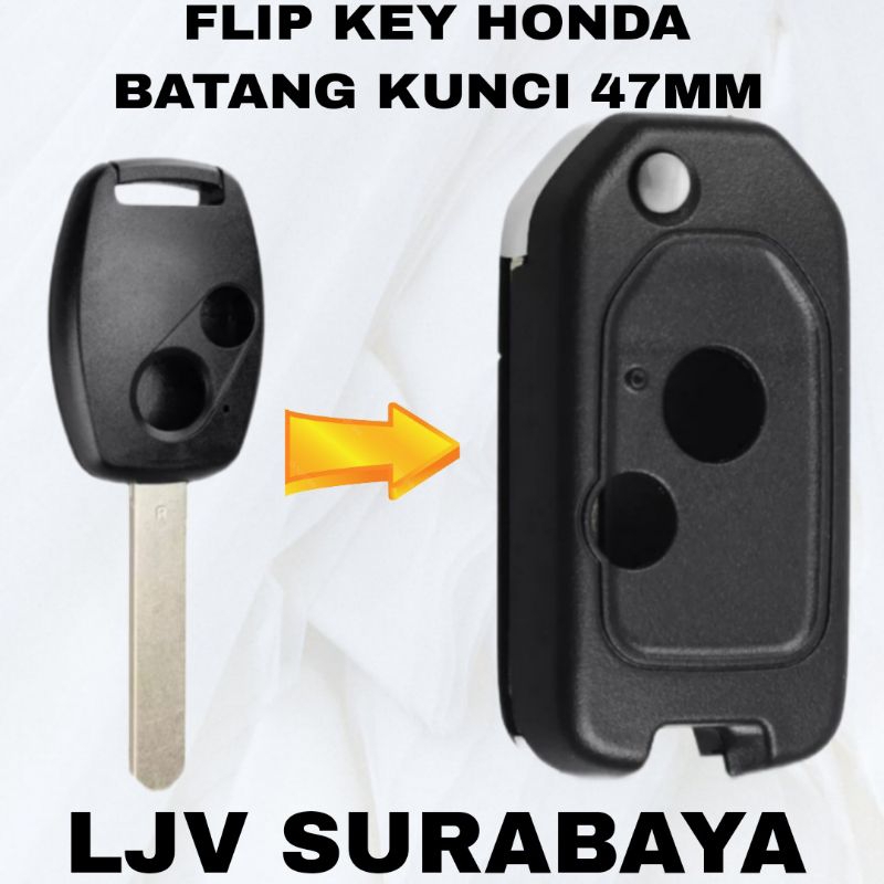 Jual Flip Key Casing Kunci Lipat Flipkey Honda CRV Mobilio City Jazz ...