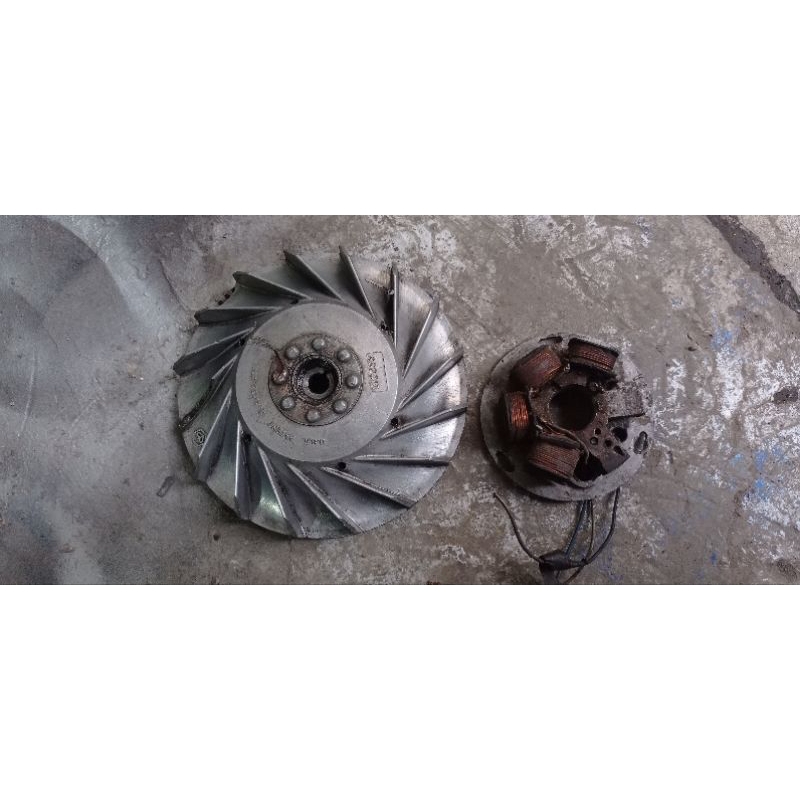Jual Pengapian set magned Magnit Vespa Excel exlusif original copotan ...