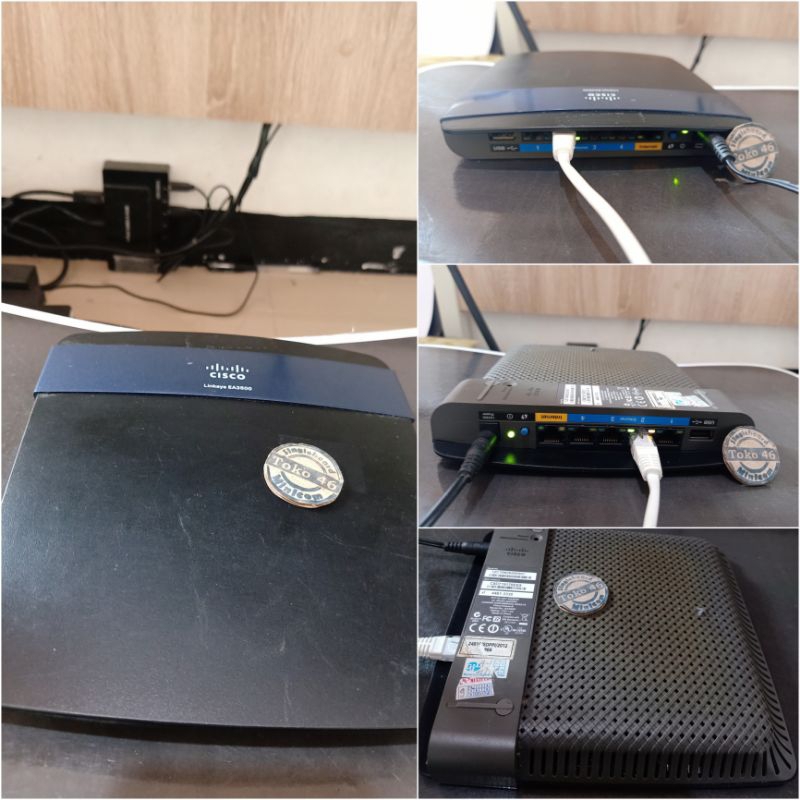 Jual Linksys By Cisco EA3500 EA 3500 Gigabit Gigabyte N750 Dual-Band ...