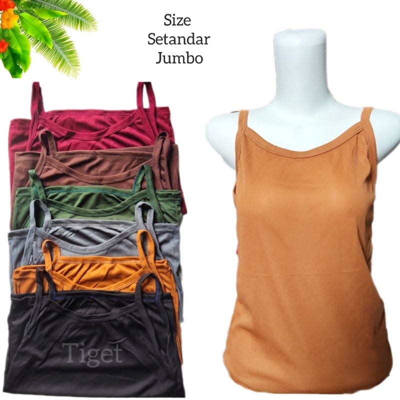 Jual 3 PCS Kaos Dalam Singlet Tanktop Tengtop Tangtop Wanita Dewasa ...