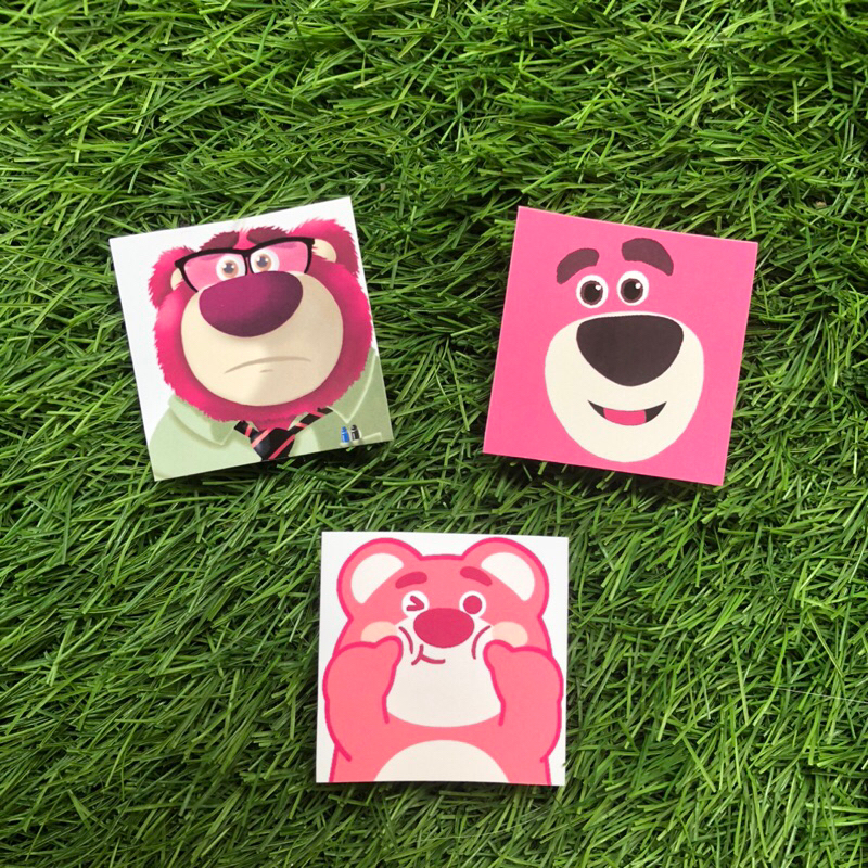 Jual Stiker Sticker Lotso Kotak Lucu Murah Isi 24pcs | Shopee Indonesia