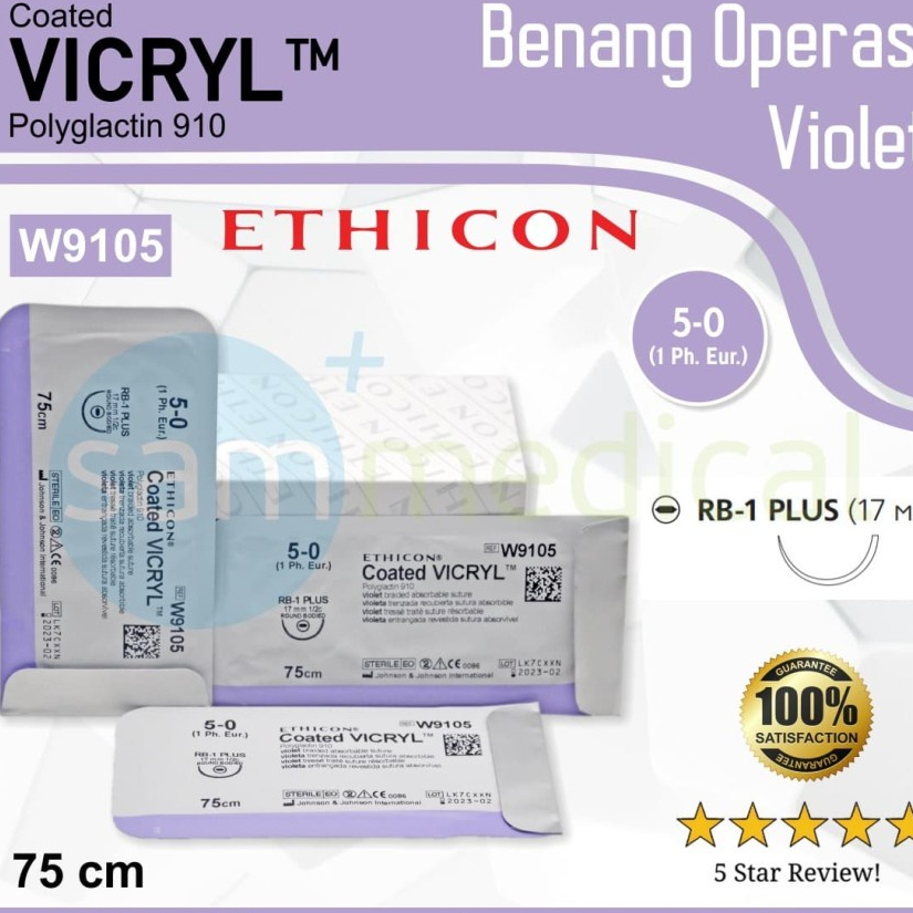 Jual Vicryl Benang Bedah PERPCS | Shopee Indonesia