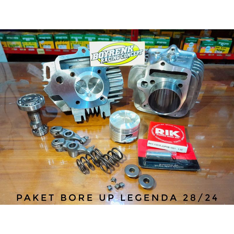 Jual PAKET BORE UP HEAD / KOP DAN BLOK LEGENDA / SUPRAFIT~BOYRENK ...