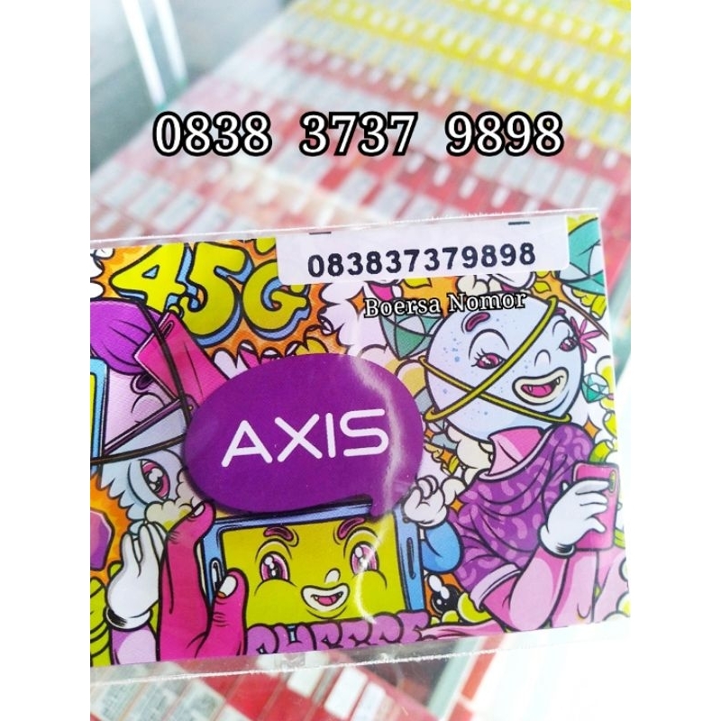 Jual NOMOR CANTIK AXIS RAPI SIMPLE MUDAH DIHAFAL, KARTU AXIS CANTIK ...