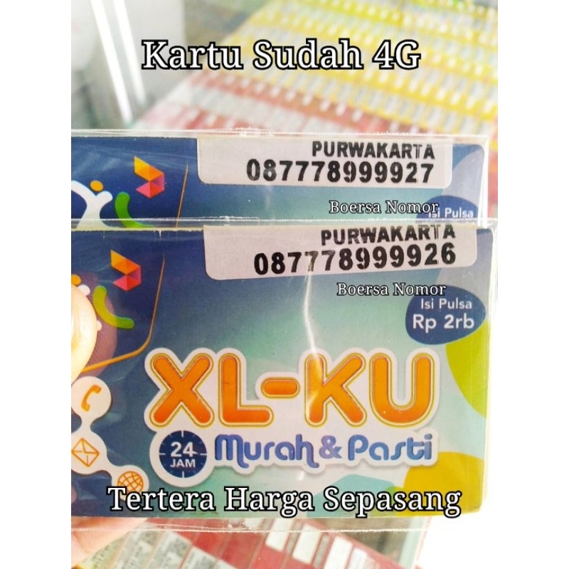 Jual Kartu XL Cantik Couple Nomor xl lama Nomor Cantik XL Pasangan ...