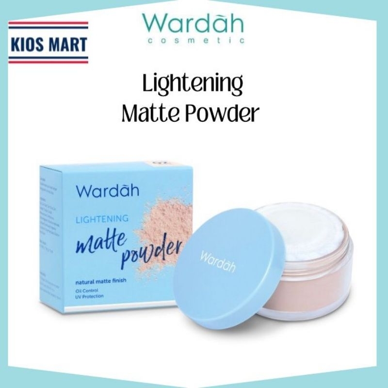 Jual Wardah Lightening Matte Powder SPF 15 PA++ | Oil Control | Bedak ...