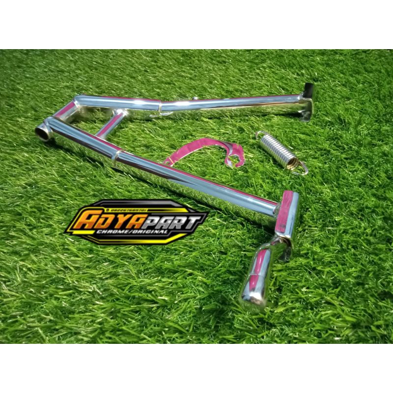 Jual cagak TENGAH cagak 2 RXKING ORIGINAL CHROME | Shopee Indonesia