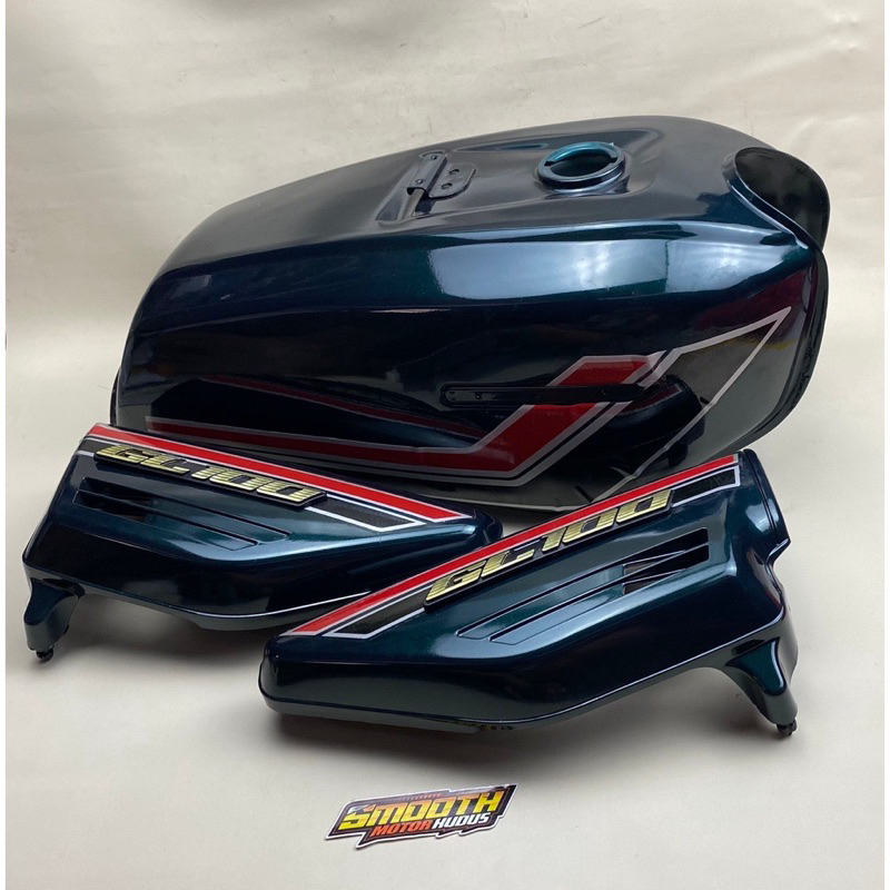 Jual Paket Tangki tengki gl 100 pres pabrik set bok aki gl 100 emblem ...