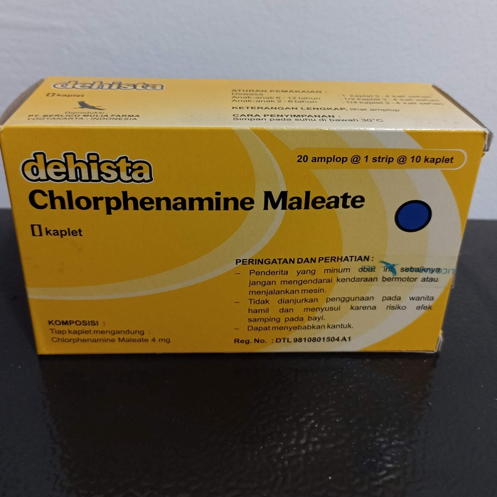 Jual Dehista Kaplet (1 Strip isi 10 kaplet) | Shopee Indonesia