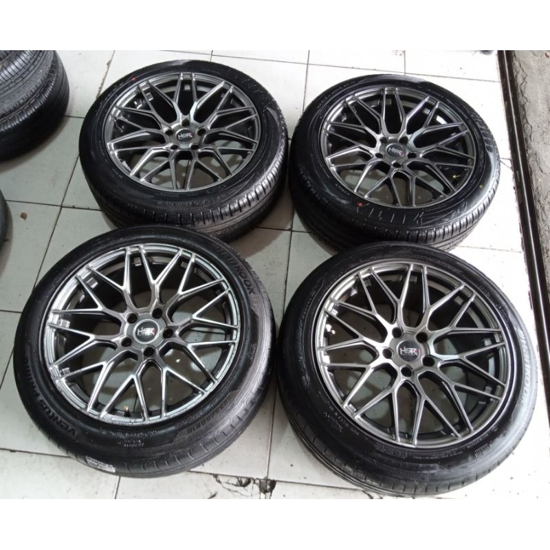 Jual Velg Racing Jarano(HSR) Ring 18 Pcd 5x114,3 + Ban 235 50 r18 Buat X-Trail Rush Alphard ...