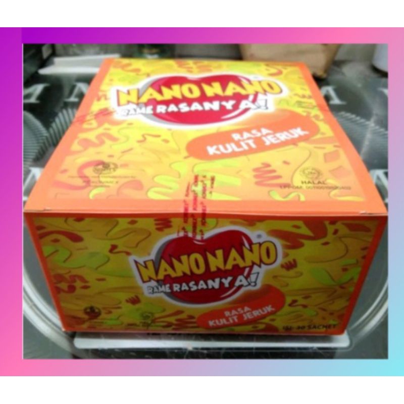 Jual Permen Nano-Nano 1Box Isi 30 Sachet - Permen Asam Manis - Permen ...