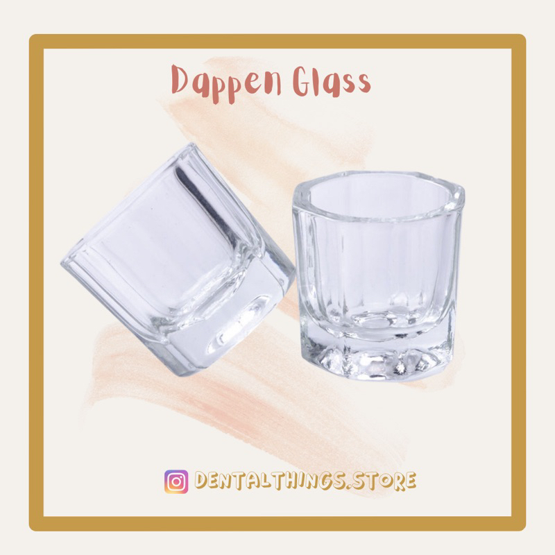 Jual Dappen Glass Alice Dental dappen deppen glass dish nail art gelas ...
