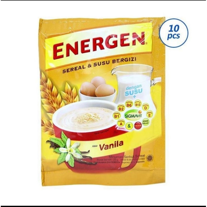 Jual Energen 1 Renceng isi 10 Sachet | Shopee Indonesia