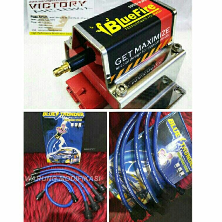 Jual ignition koil coil dan kabel busi kijang 5k 7k karbu corolla dx ...