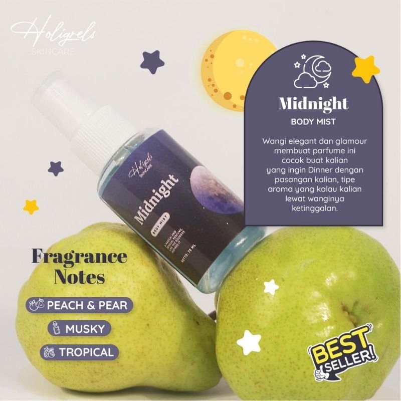 Jual EB - Holigrels Body Mist Shimmer Mist Parfum 75ml / Body Mist ...