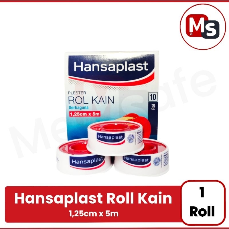 Jual Plester Roll Kain 1,25cm x 5m Hansaplast / Pcs | Shopee Indonesia