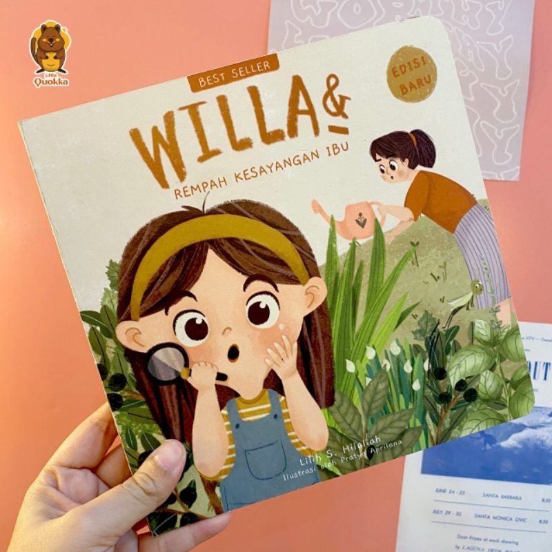 Jual EDISI TERBARU Boardbook Willa dan Rempah Kesayangan Ibu dan High ...