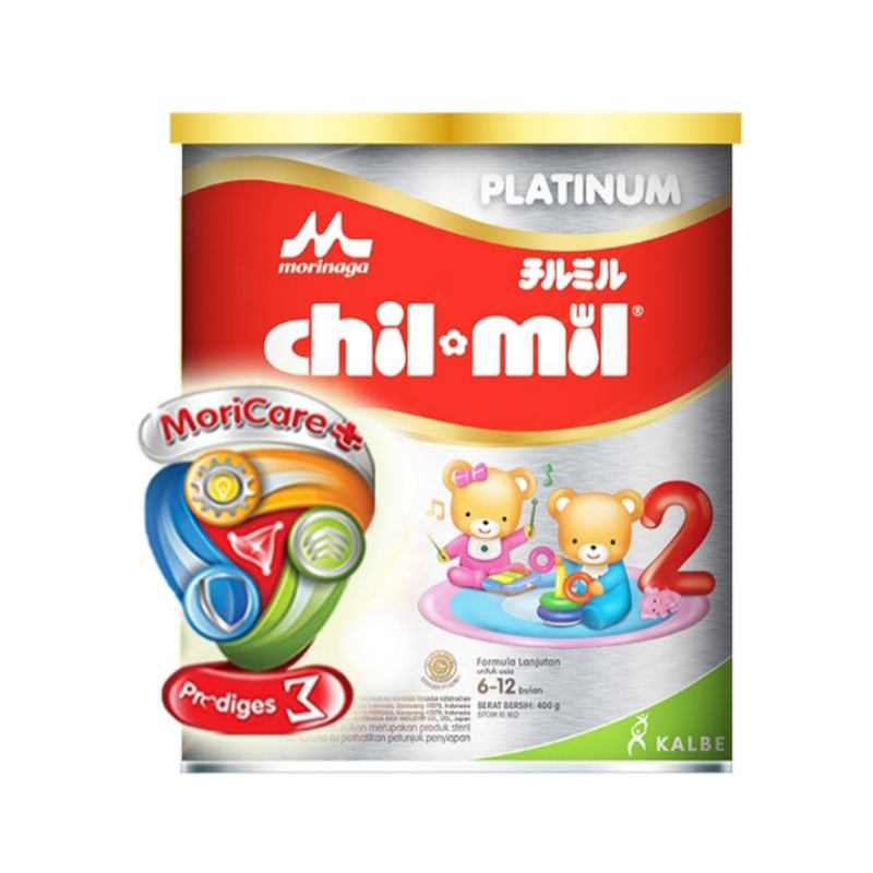 Jual Morinaga Chil-mil 2 Platinum Susu Formula Anak 6-12 Bulan 400g ...