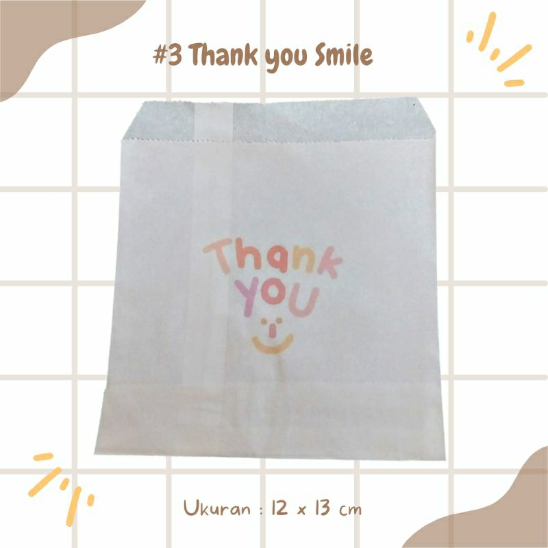 Jual (BISA CUSTOM) AMPLOP PACKAGING OLSHOP THANK YOU HAPPY BIRTHDAY ...
