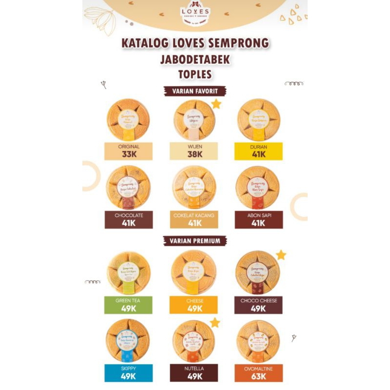 Jual LOVE SEMPRONG VIRAL ENAK OLEH OLEH JAKARTA | Shopee Indonesia