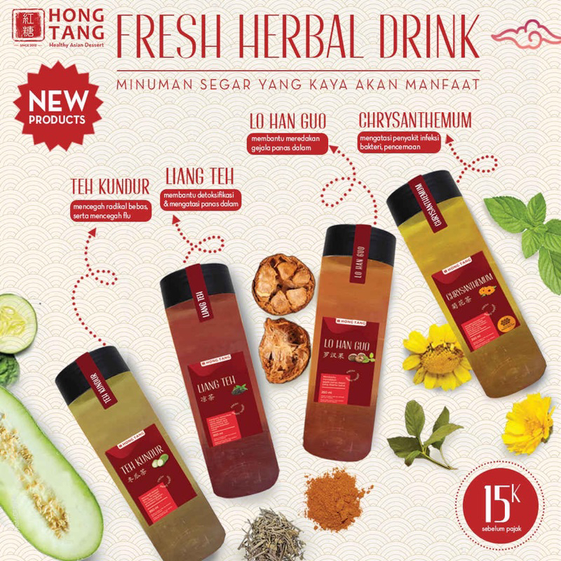 Jual Minuman Herbal Hong Tang | Shopee Indonesia