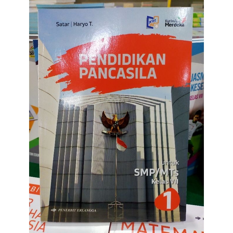 Jual Buku Pelajaran : Pendidikan Pancasila Kelas VII SMP/MTs Kurikulum Merdeka - Satar | Shopee ...