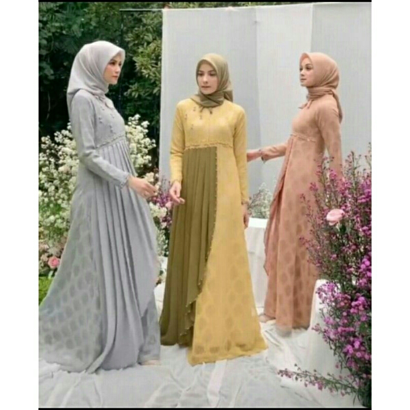 Jual Sabiya Dress by Javina (Original) | Shopee Indonesia