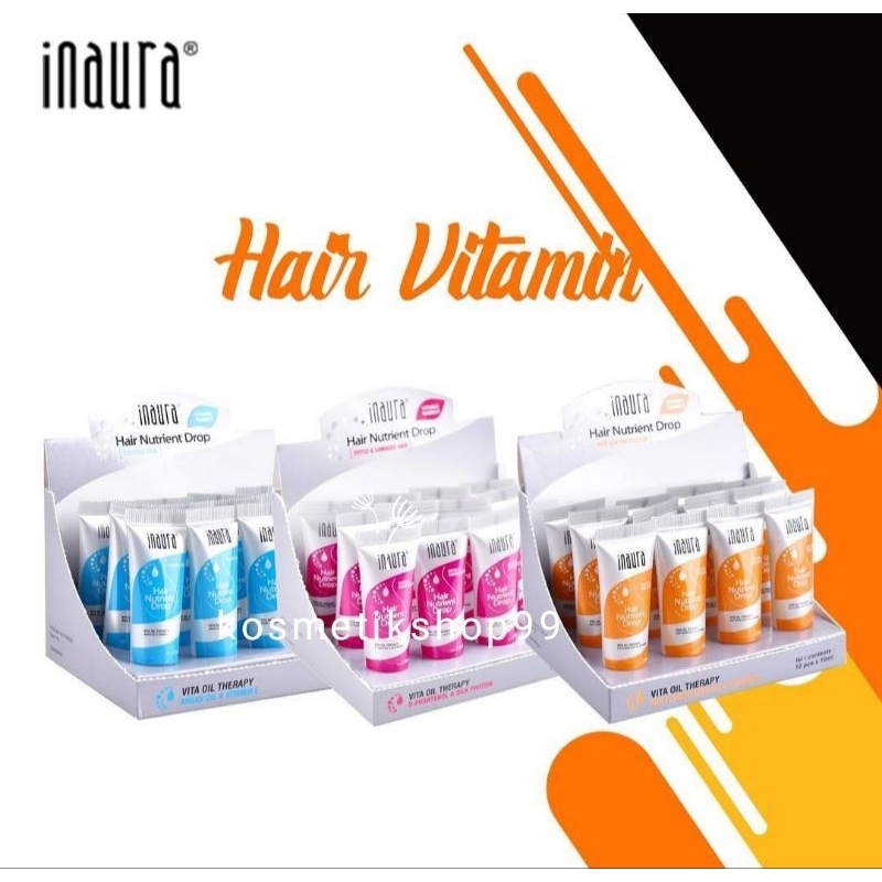 Jual Inaura Vitamin / Serum Rambut 8ml | Shopee Indonesia