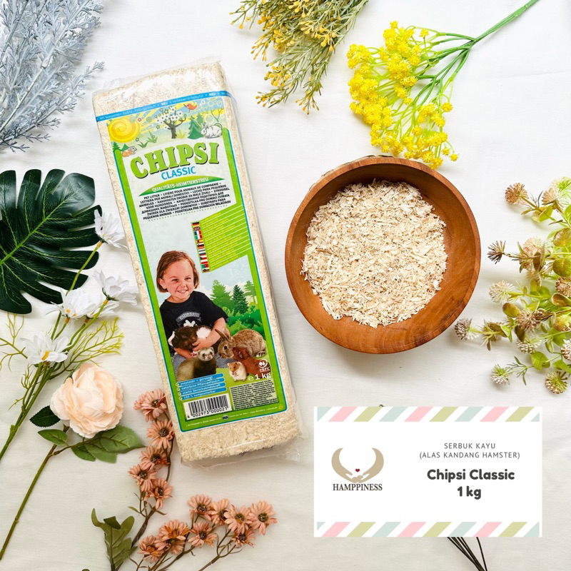 Jual Chipsi Classic / Serbuk Kayu Chipsi / Alas Kandang Hamster ...