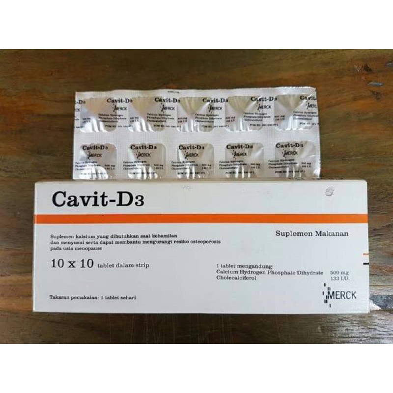 Jual Cavit D3 tablet (box) | Shopee Indonesia