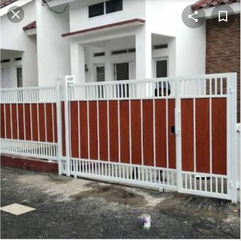 Jual Pagar Rumah murah,pagar wodplank, pagar besi , pagar dorong,pagar ...