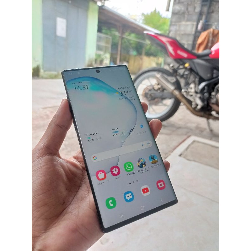Jual samsung note 10 plus 12/256 SEIN Resmi (Second Minus) | Shopee Indonesia