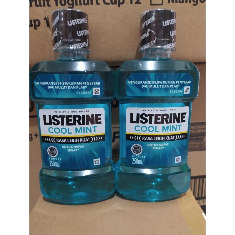 Jual listerine cool mint 250ml | antiseptic mouthwash listerin cool ...