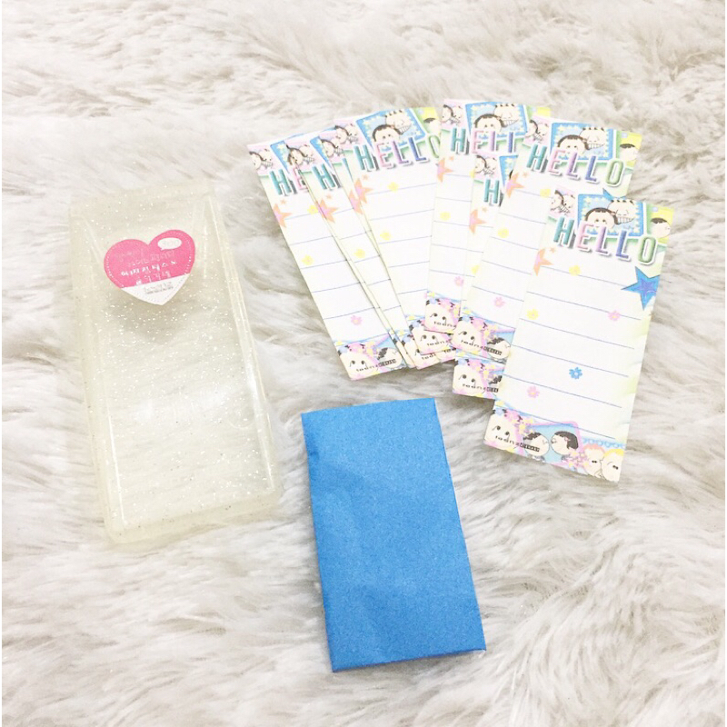 Jual Kertas Surat Mini Lucu Unik Made in Korea Hardcase | Shopee Indonesia