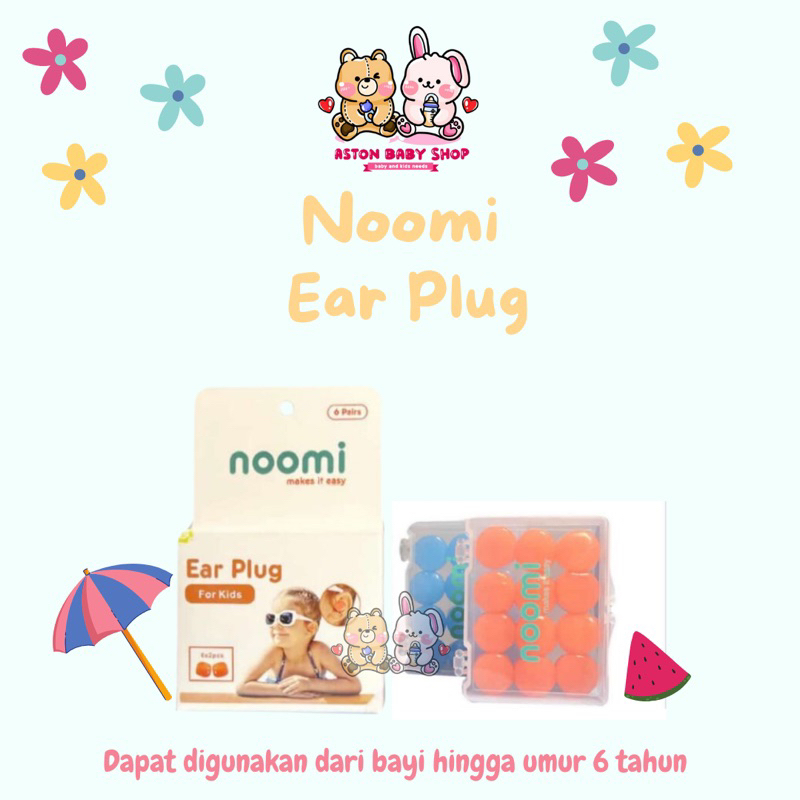 Jual Noomi Earplug Pelindung Telinga Bayi Penutup Telinga Penyumbat ...