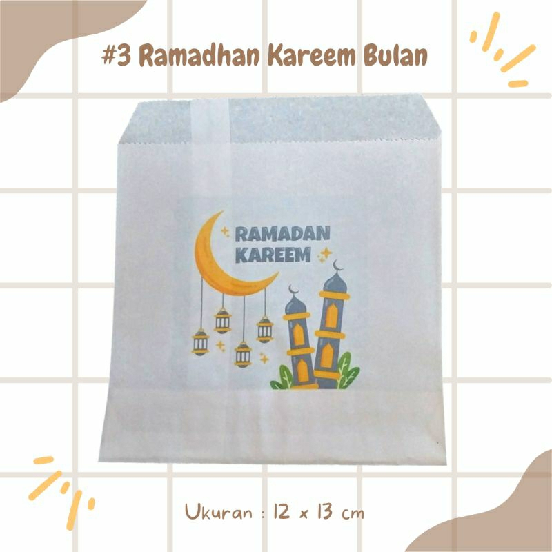 Jual (BISA CUSTOM) AMPLOP PACKAGING OLSHOP EDISI RAMADHAN DAN LEBARAN HARI RAYA 12x13 AESTHETIC ...