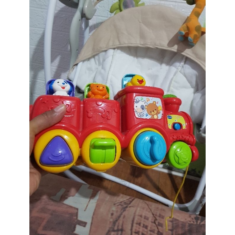 Jual vtech pop up friends train mainan pop up kereta | Shopee Indonesia