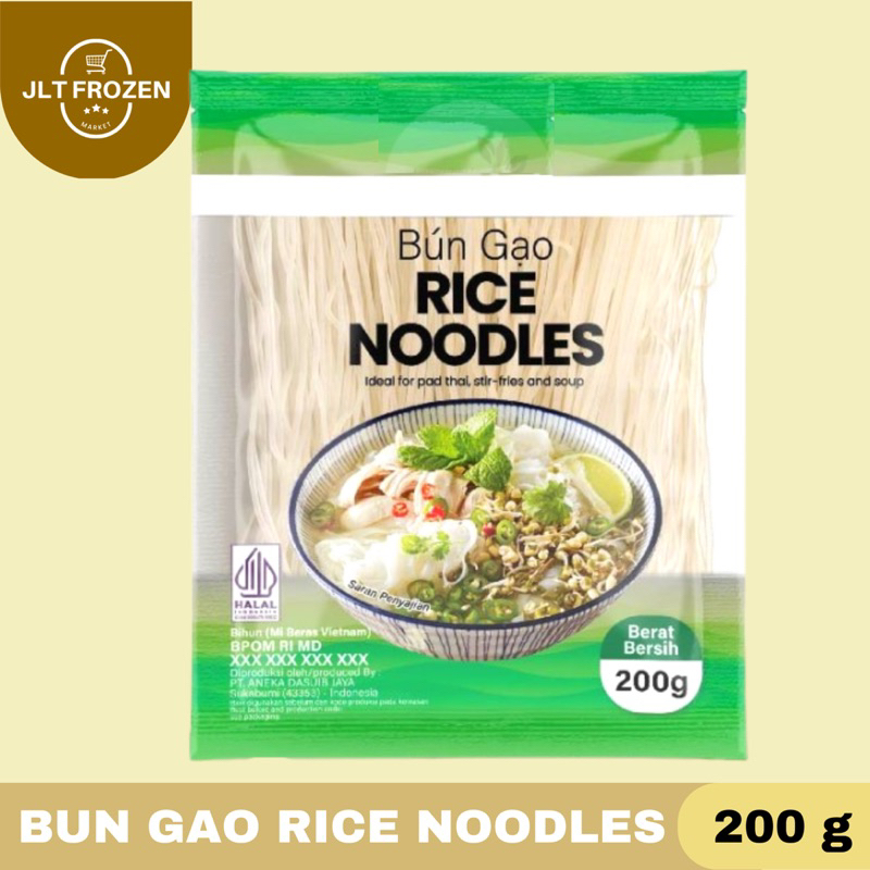 Jual Rice Noddle Halal / Bihun Vietnam Pho / Rice Vermicelli / Bihun ...