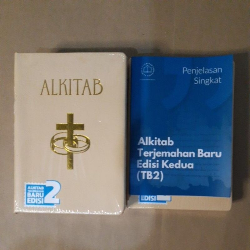 Jual Alkitab Wedding / Alkitab TB 052 TI Wedding TB2 | Shopee Indonesia