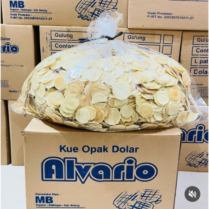 Jual Kue Opak dollar kemasan 200gram | Shopee Indonesia