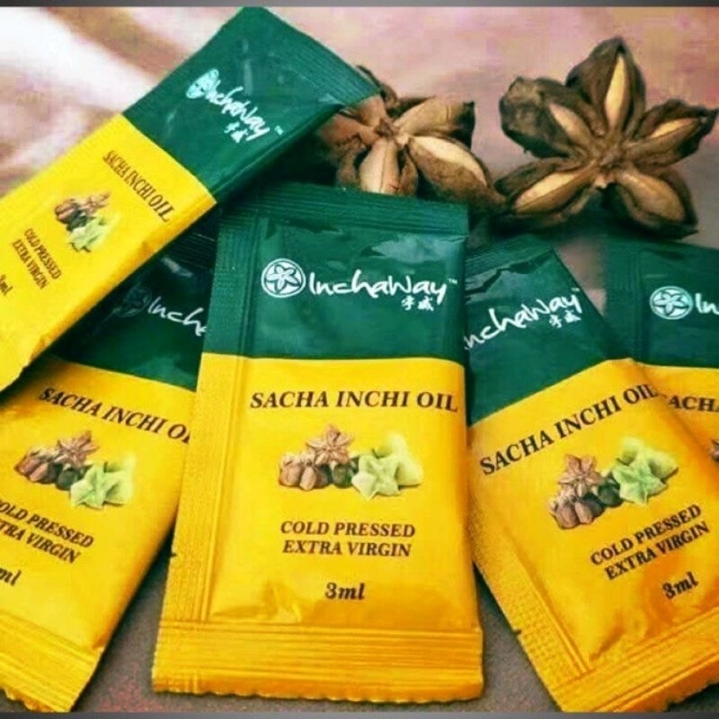 Jual BUY 1 GET 1 Inchioil Herbal oil Kesehatan Minyak Oil Omega 3 Omega ...